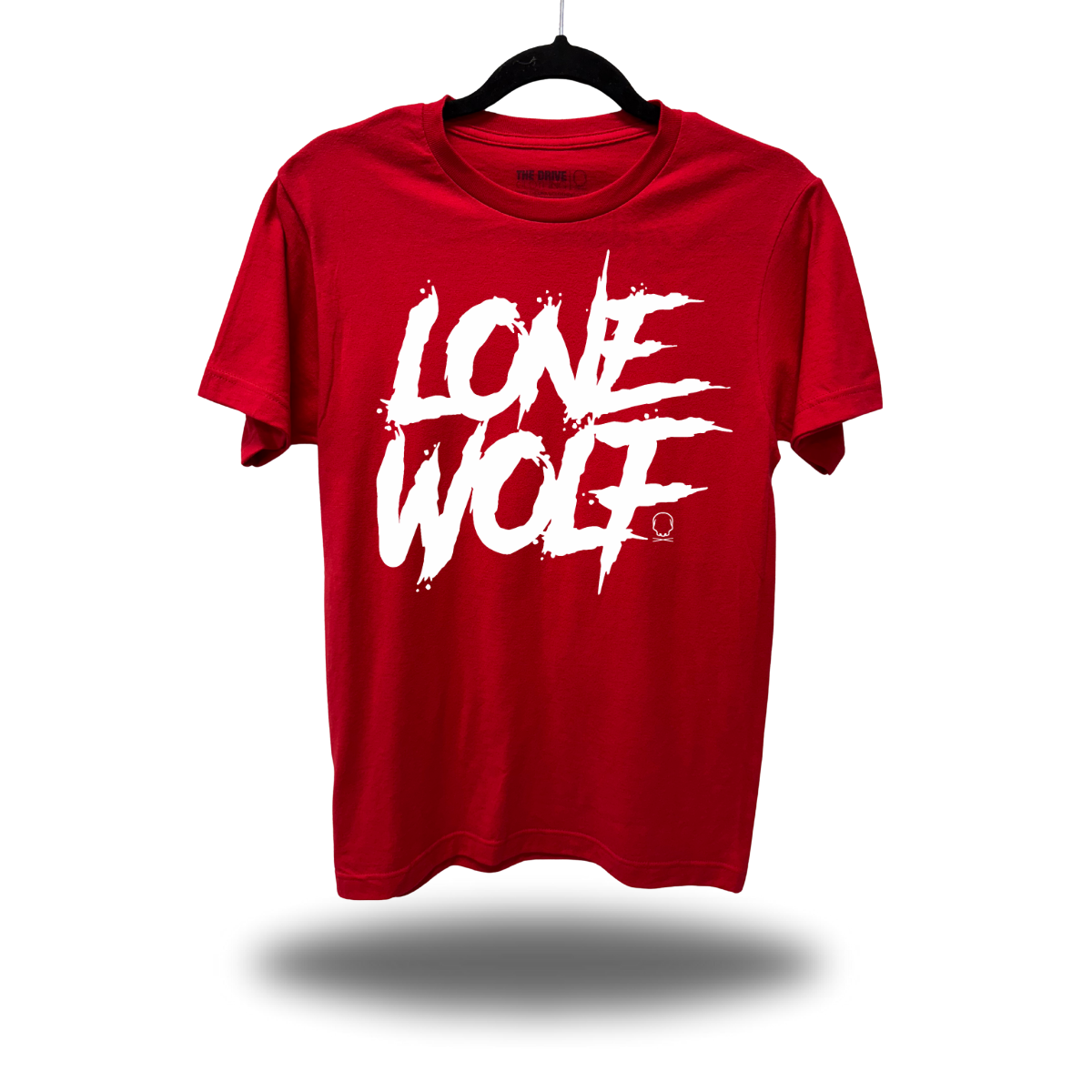 LONE WOLF CLASSIC RED* TEE – The Drive Clothing