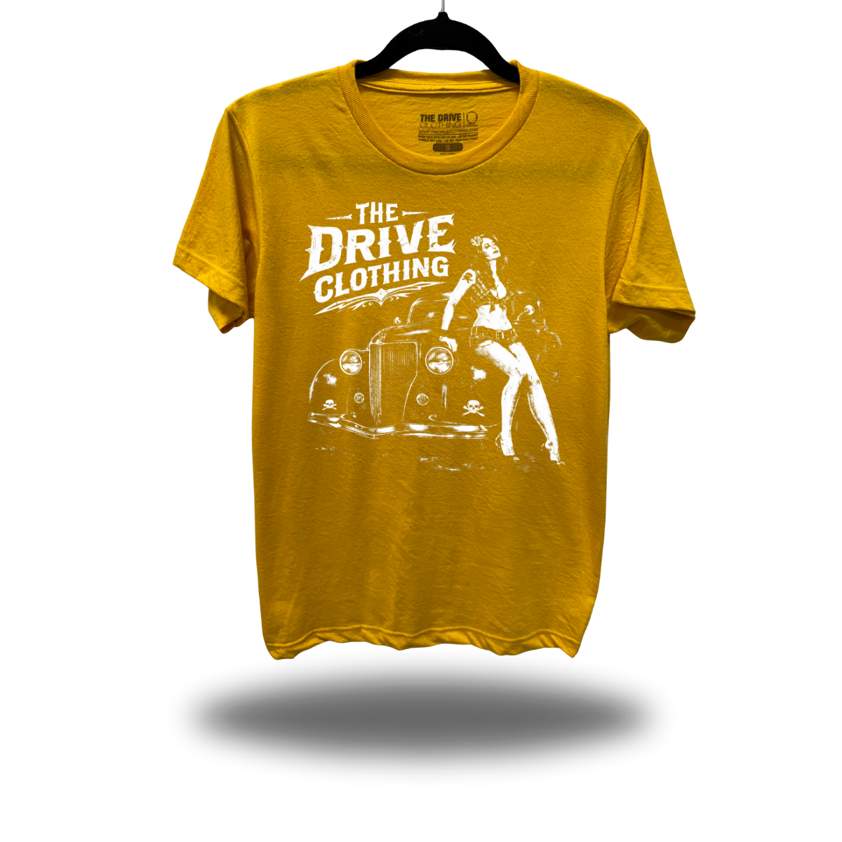 REBEL HOT ROD YELLOW CLASSIC TEE – The Drive Clothing