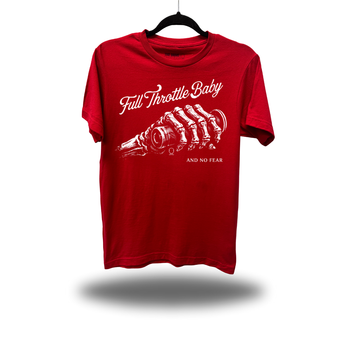 FULL THROTTLE RED* CLASSIC TEE – The Drive Clothing