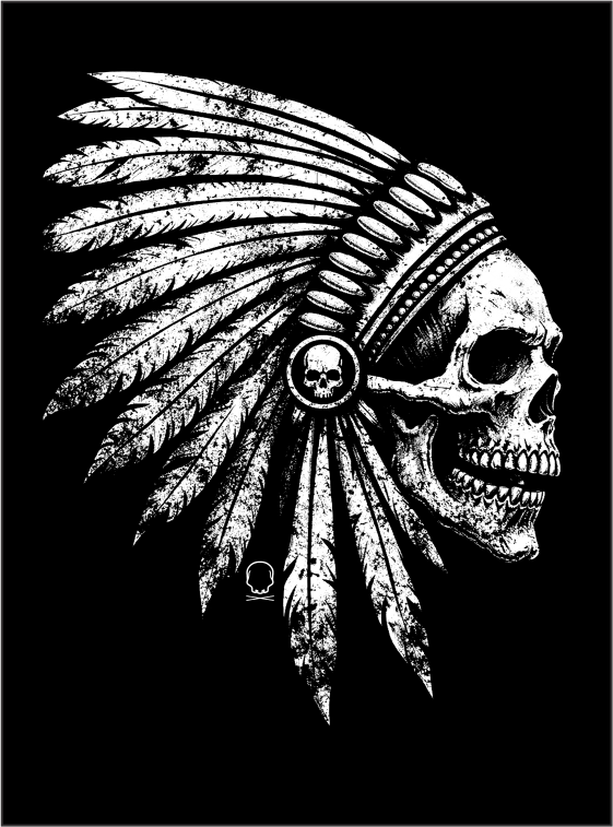 BONE CHIEF DECAL – The Drive Clothing