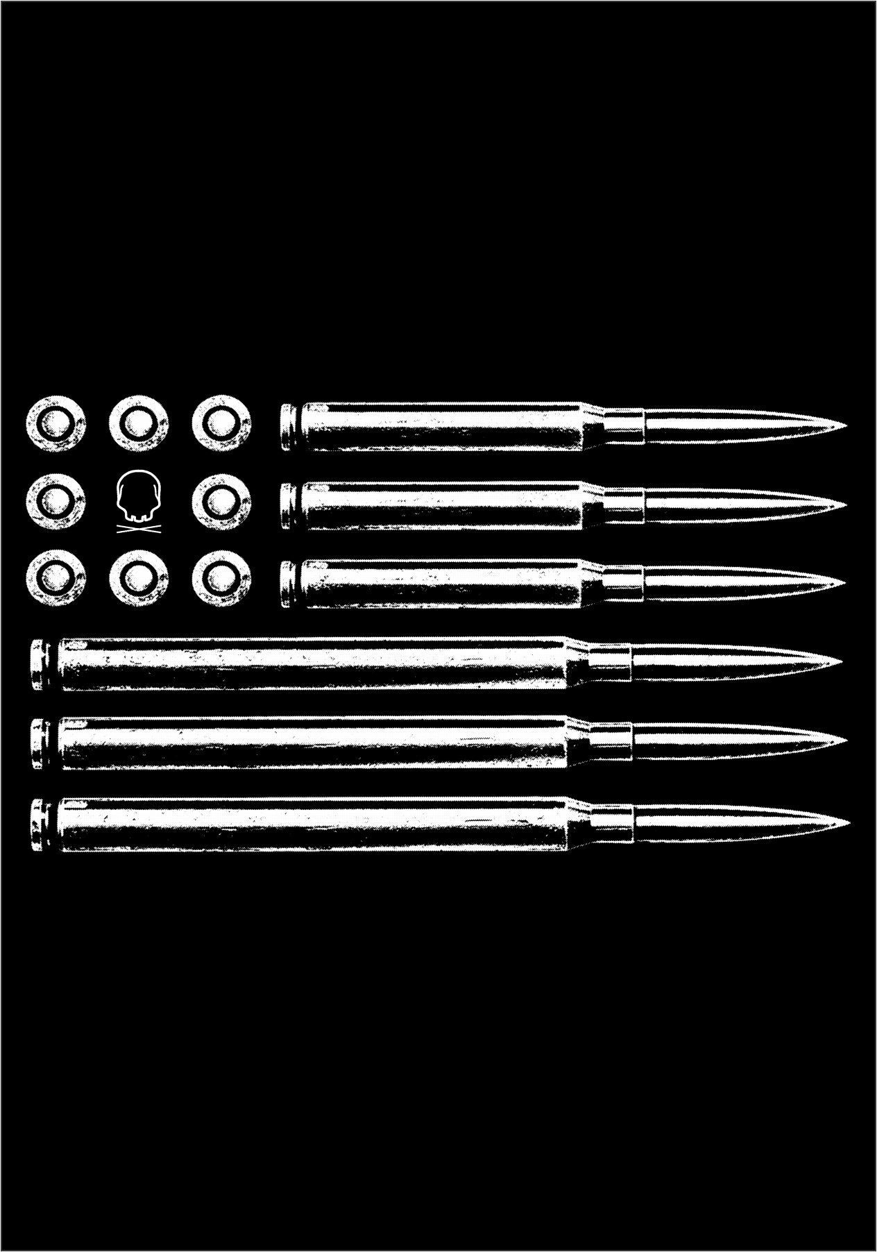 BULLET FLAG DECAL – The Drive Clothing