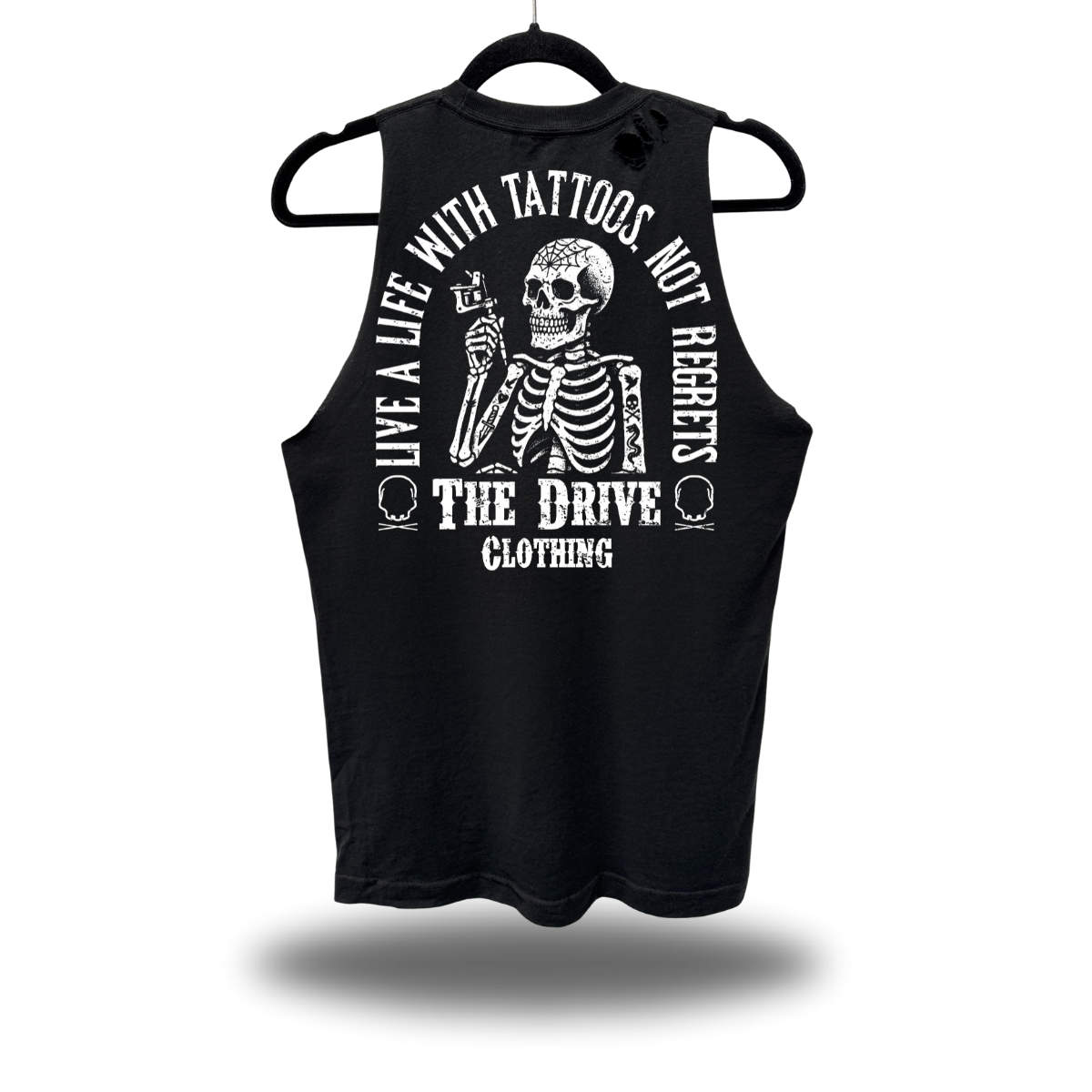 TATTOOS NO REGRETS ROAD RASH TANK TOP – The Drive Clothing
