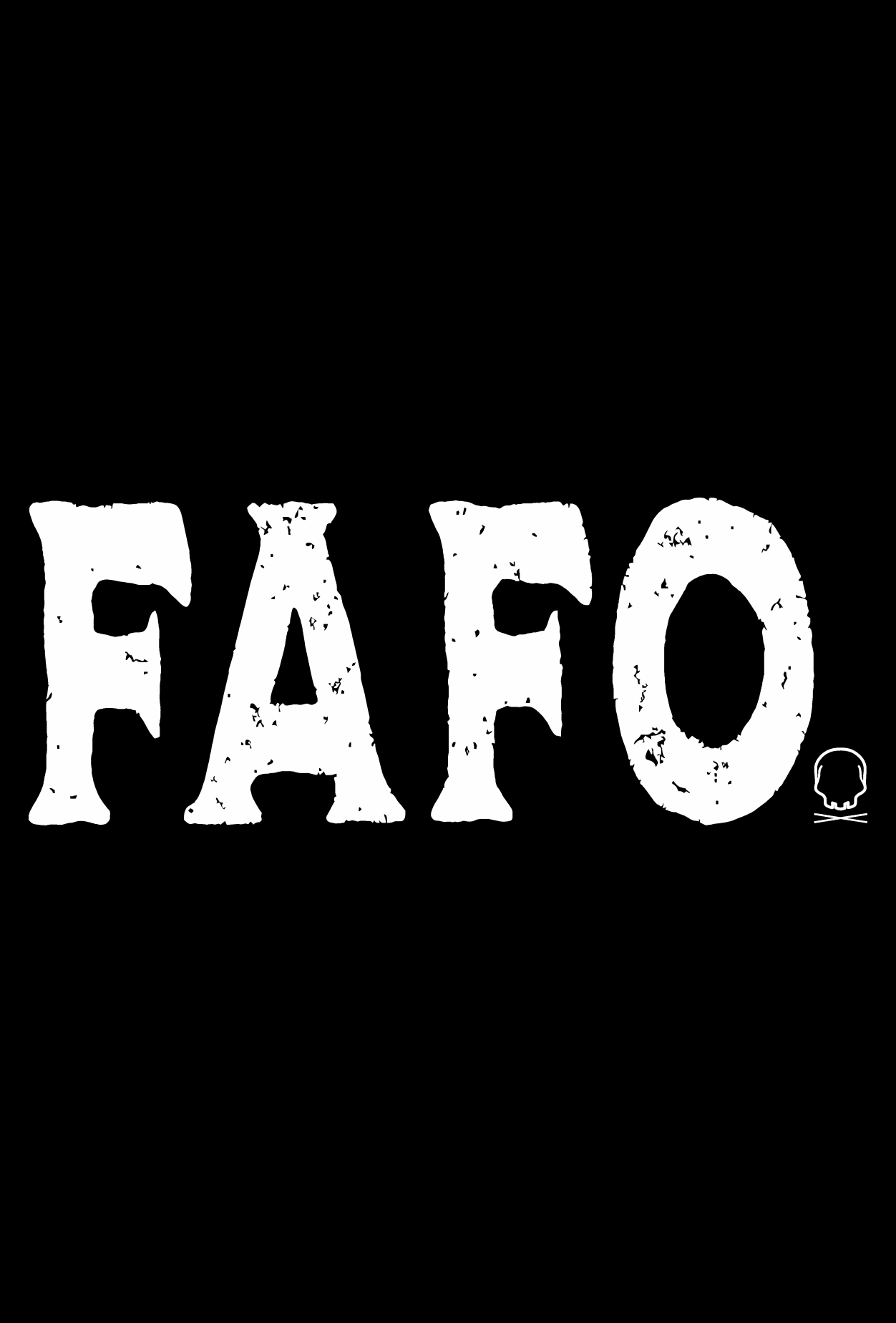 FAFO DECAL – The Drive Clothing