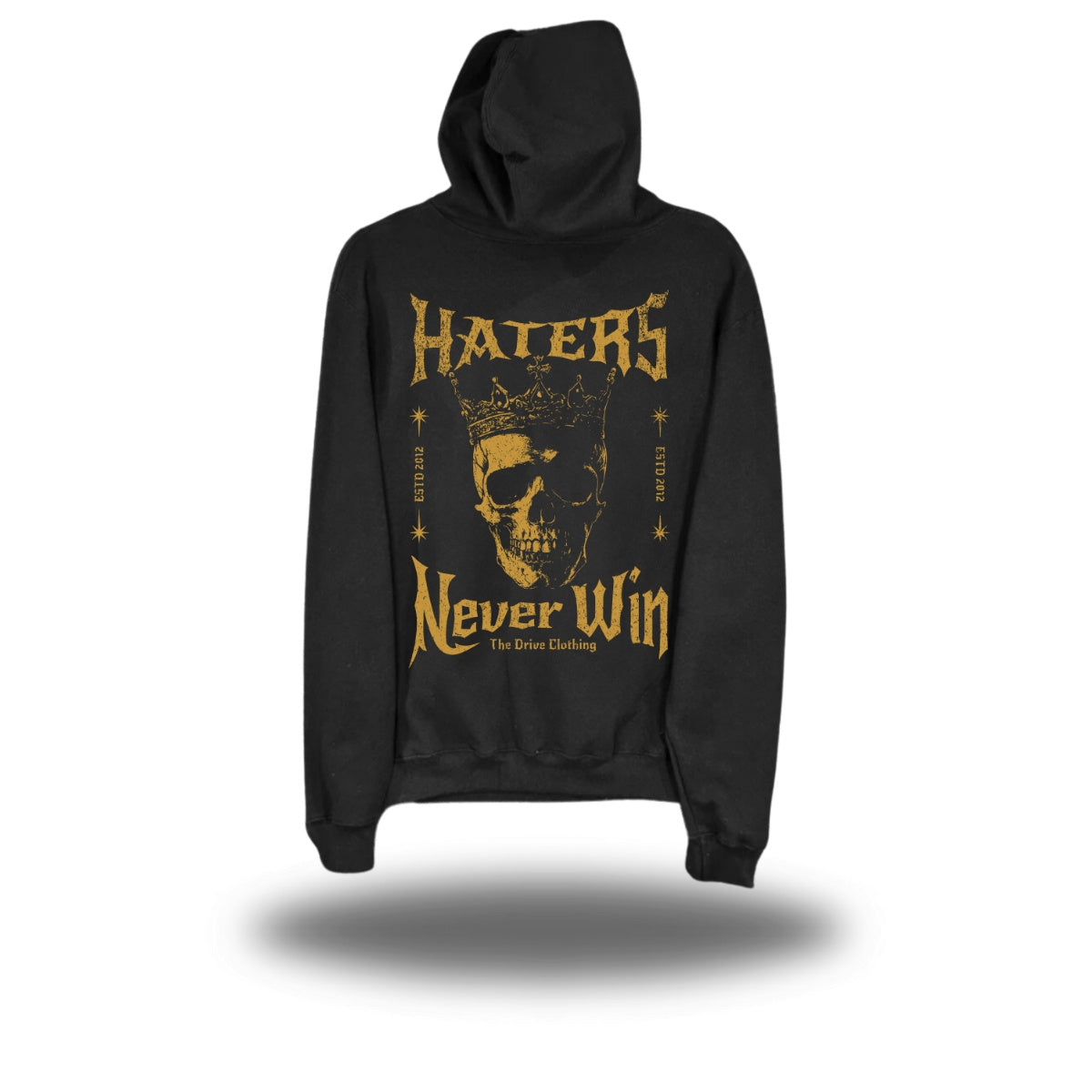 HATERS NEVER WIN BLACK HOODIE – The Drive Clothing