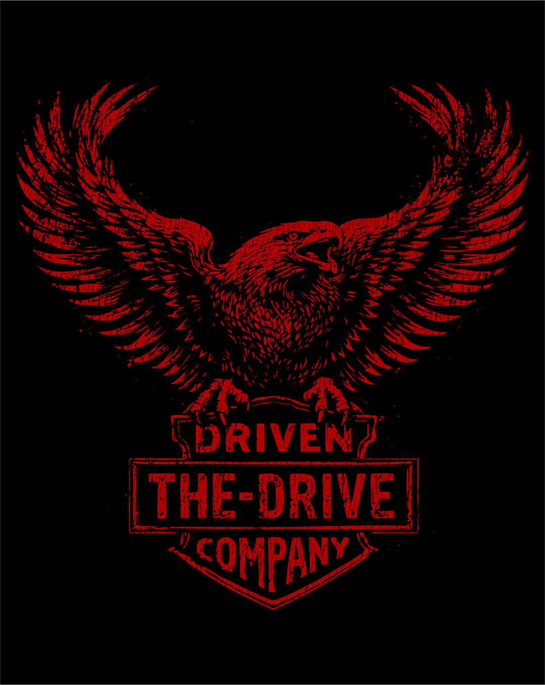 RED EAGLE DECAL – The Drive Clothing