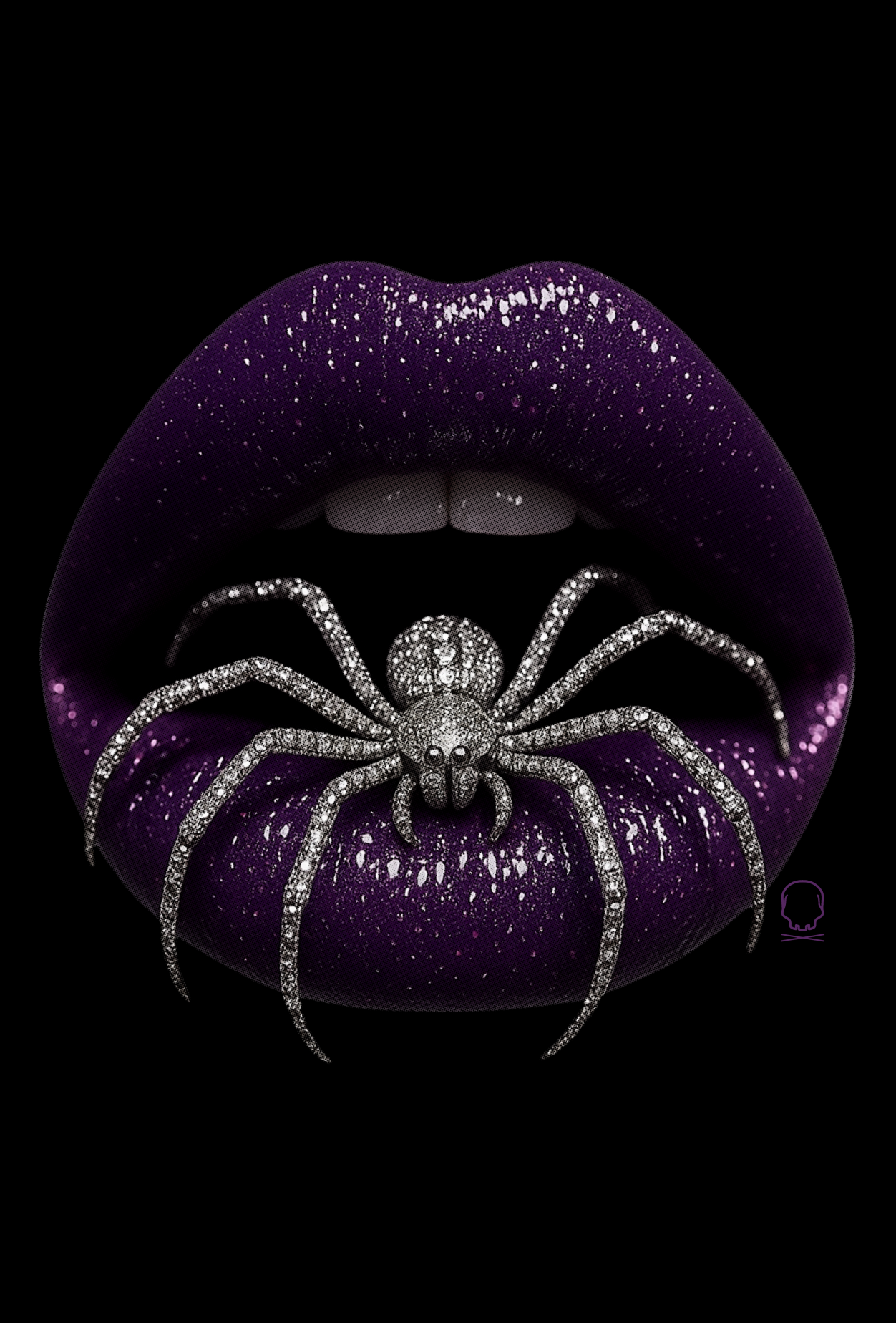 SPIDER LIPS DECAL – The Drive Clothing