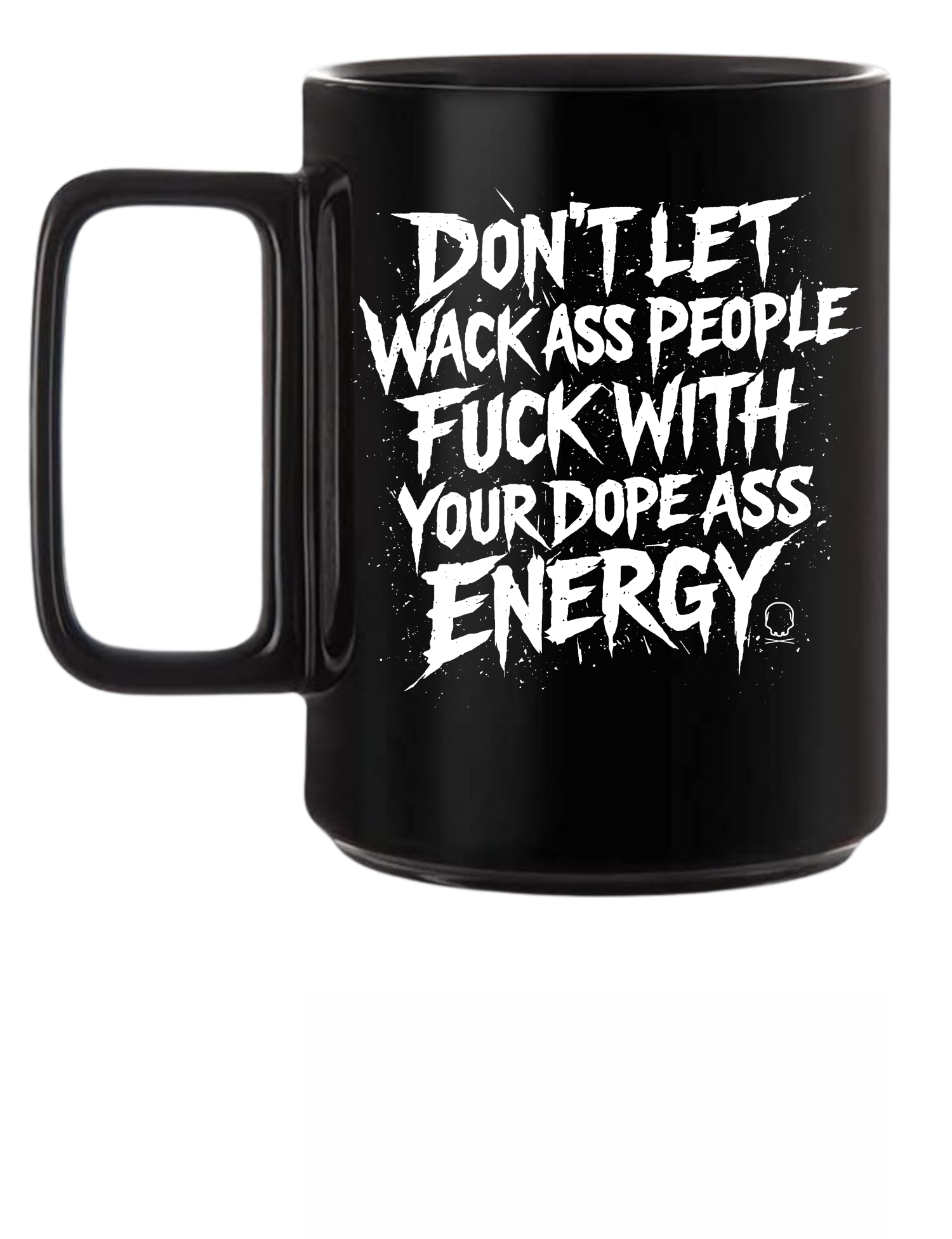 DOPE ENERGY BLACK COFFEE MUG – The Drive Clothing