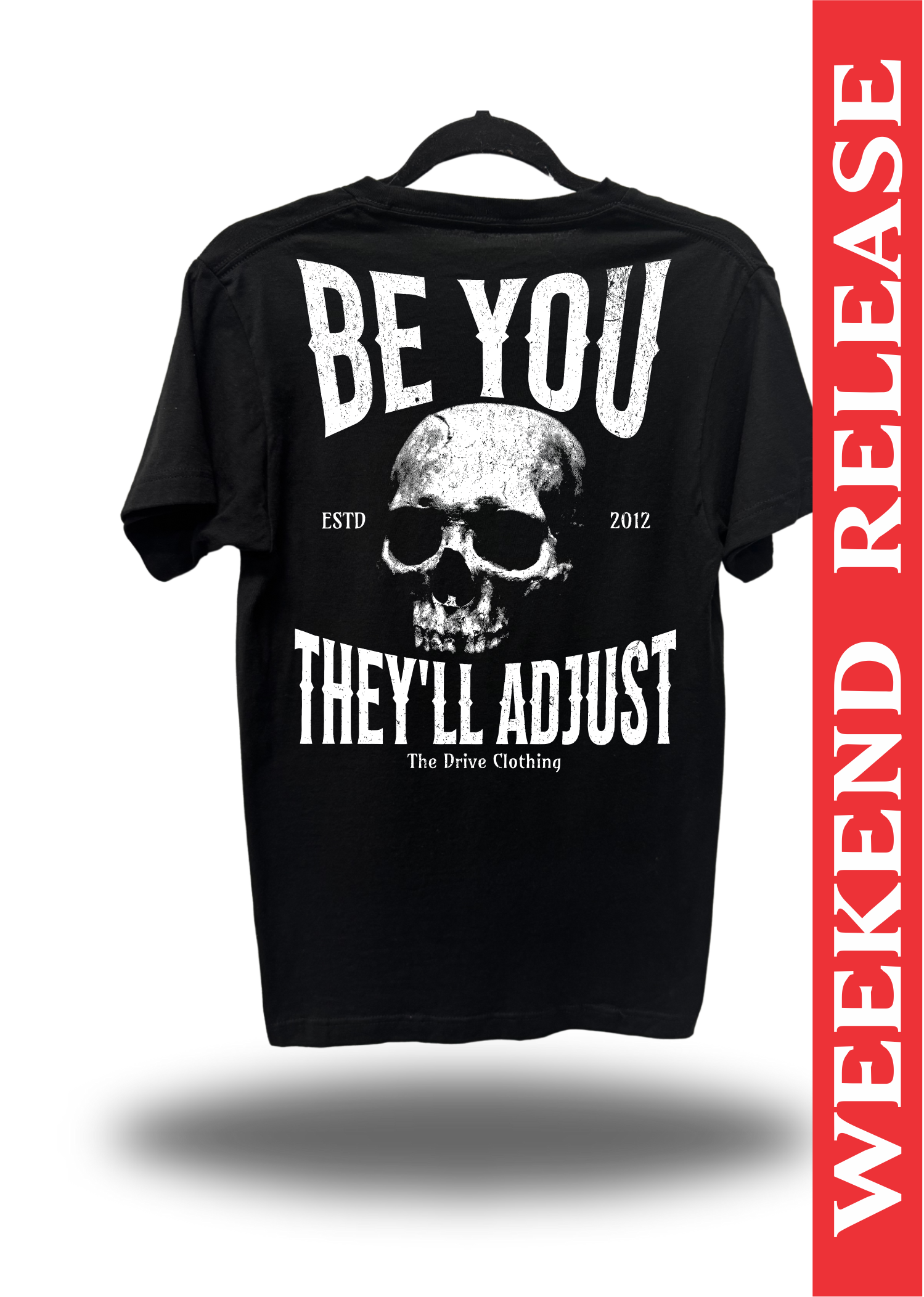 BE YOU - BLACK CLASSIC TEE – The Drive Clothing
