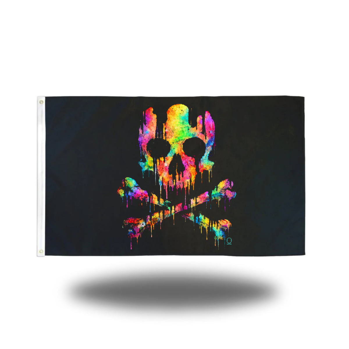 ACID COLOR SKULL FLAG – The Drive Clothing