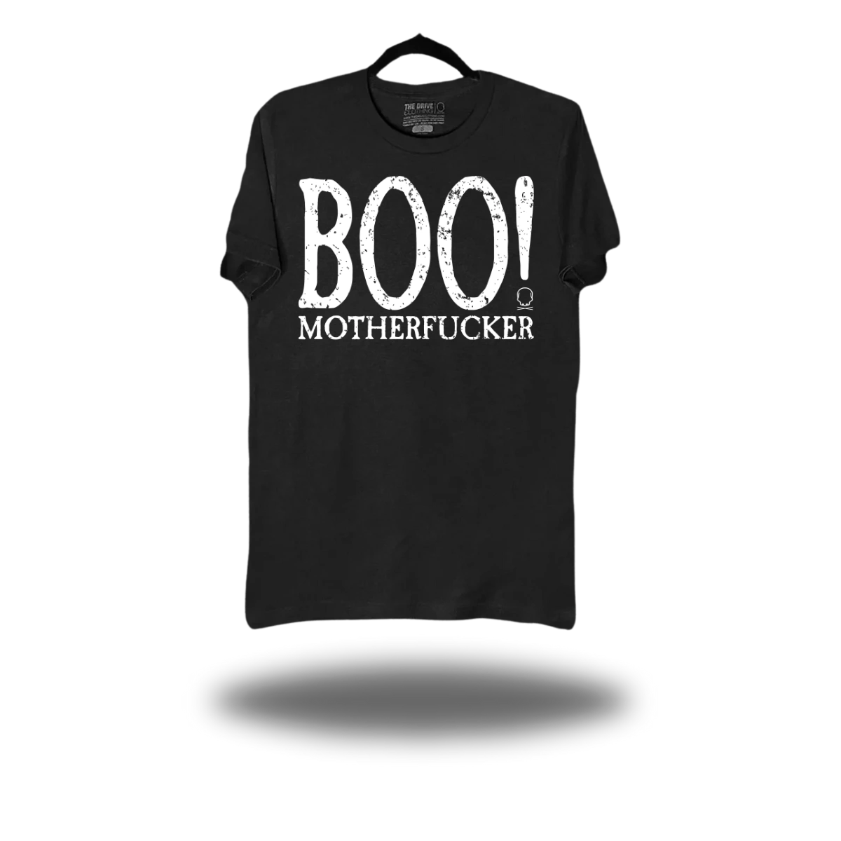 BOO MF'S BLACK CLASSIC TEE – The Drive Clothing