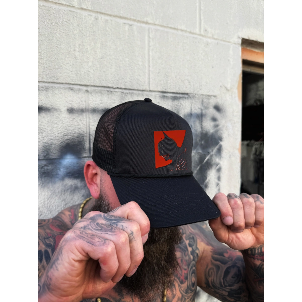 VAMPIRE BADMAN CURVED BILL BLACK HAT – The Drive Clothing